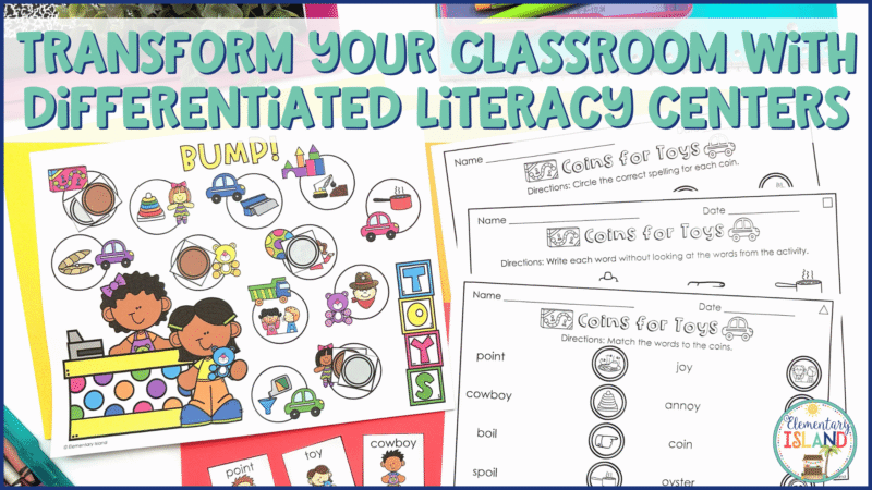 Differentiated Phonics Literacy Centers to Transform Your Classroom ...