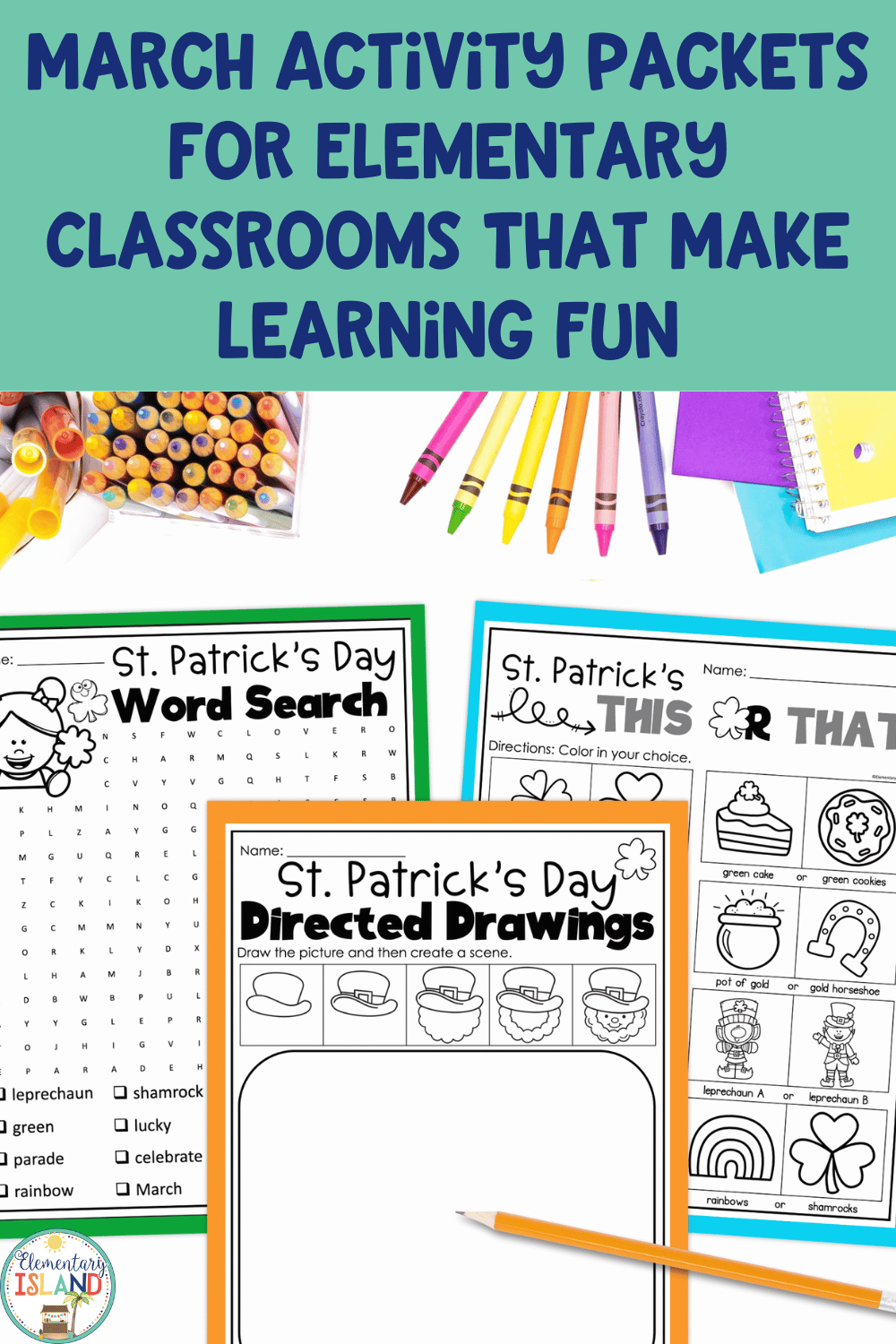 March Activity Packets for Elementary Classrooms That Make Learning Fun ...