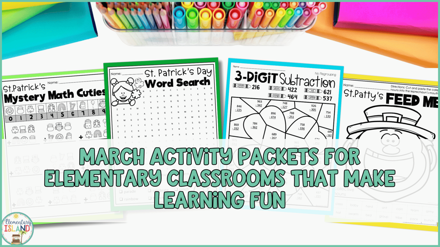 March Activity Packets for Elementary Classrooms That Make Learning Fun ...
