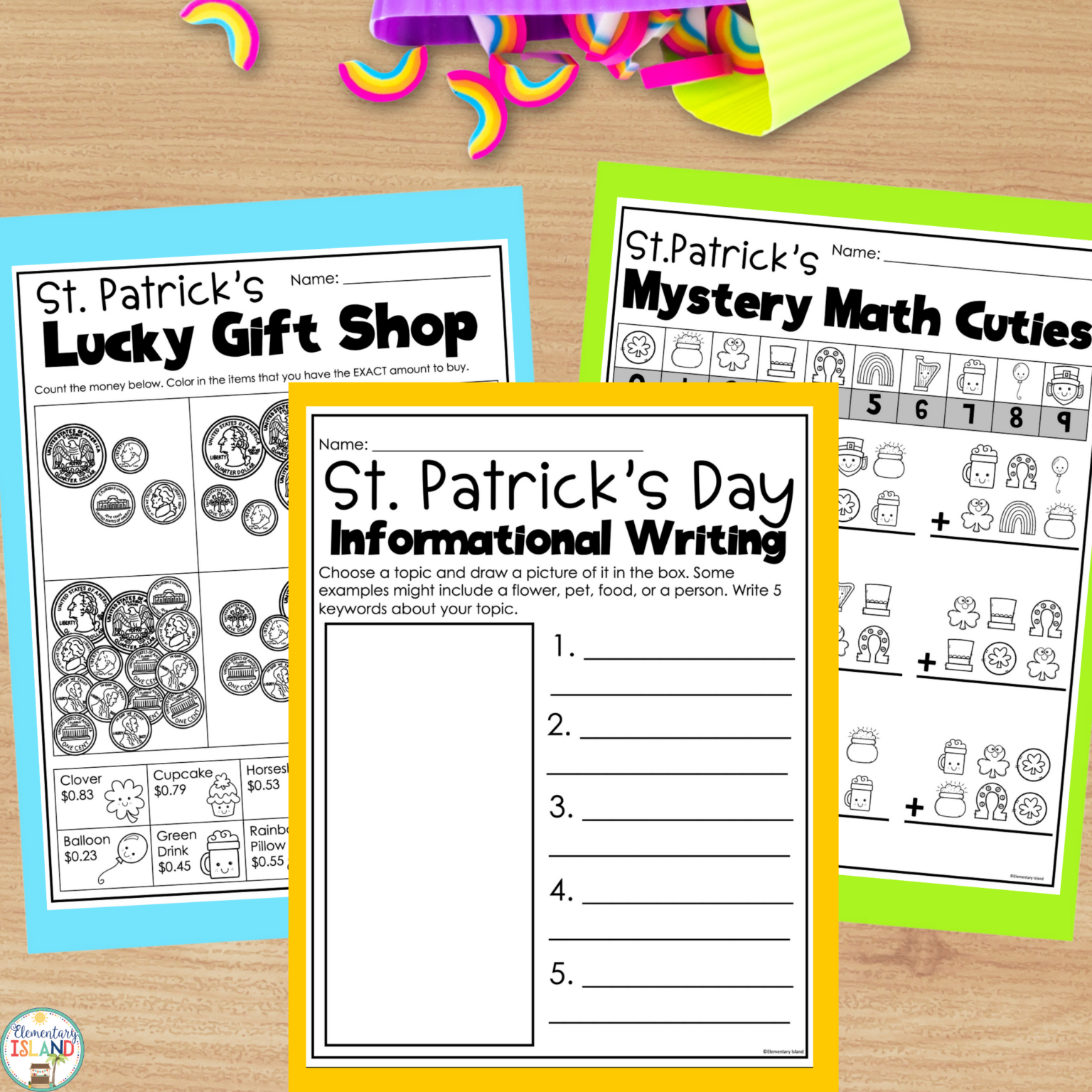 March Activity Packets for Elementary Classrooms That Make Learning Fun ...